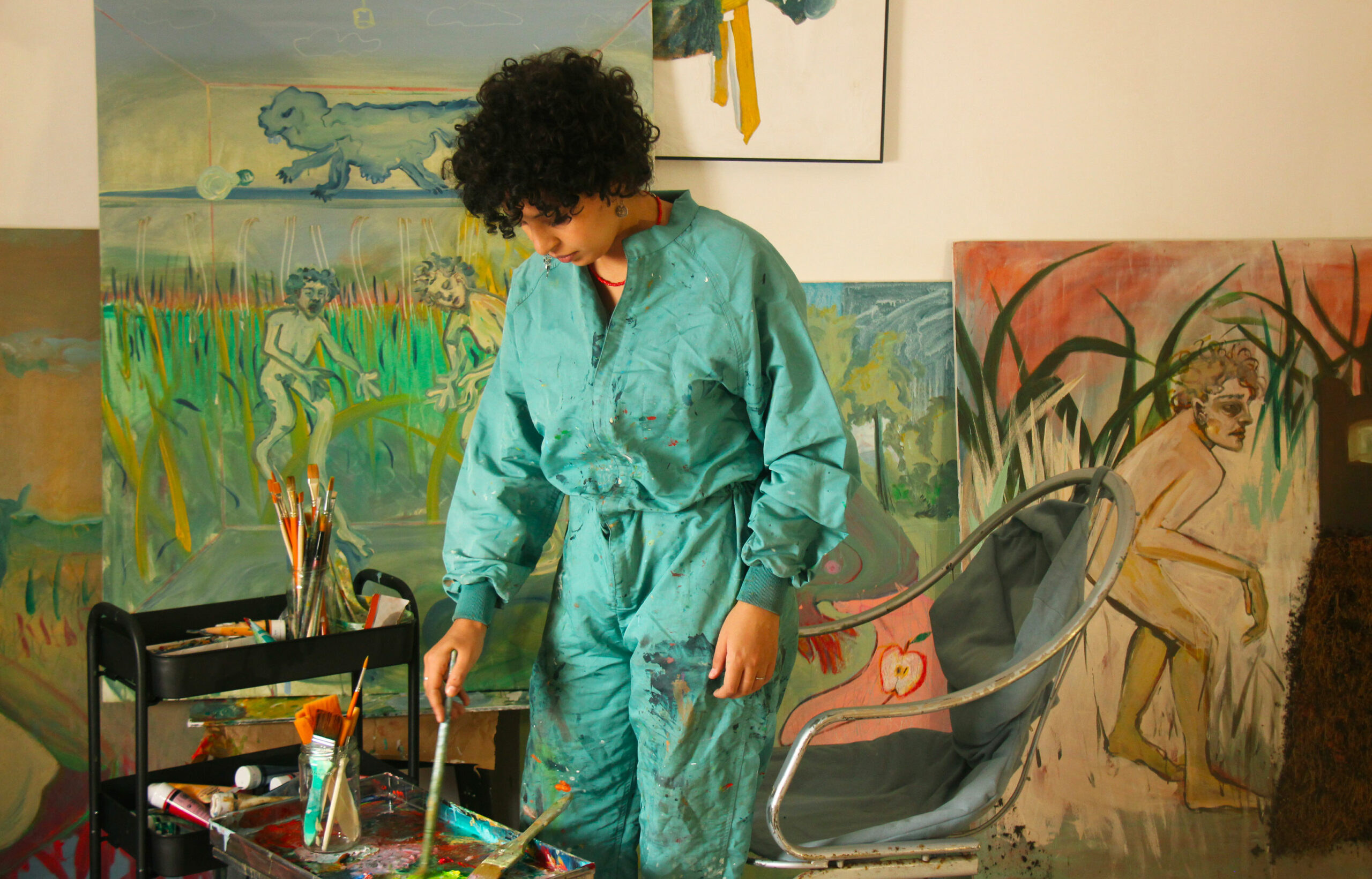 Dans l'atelier de Youssra Raouchi - Diptyk Magazine